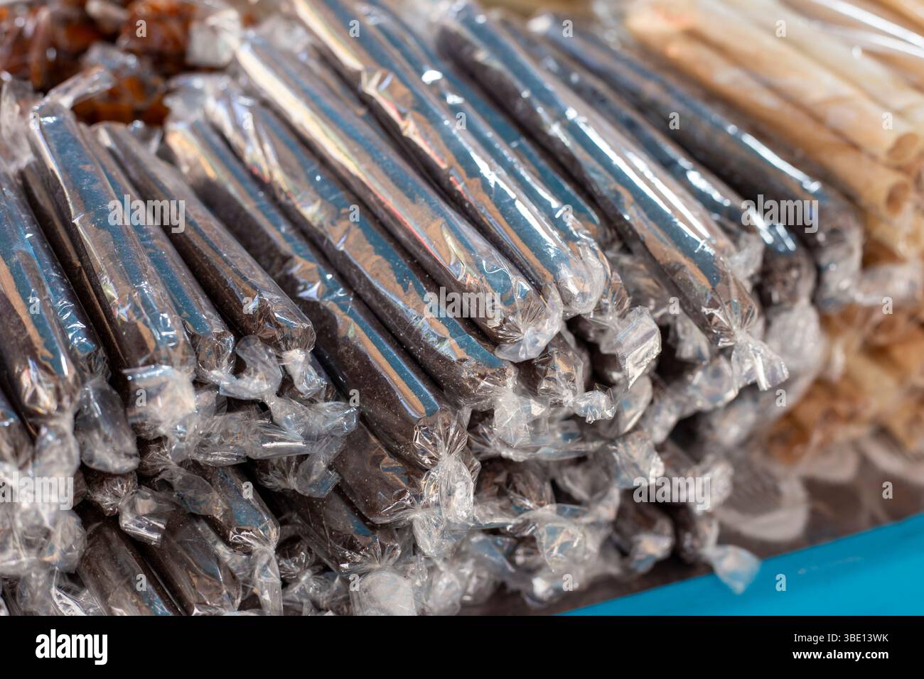 Sweetened tamarind candy, traditional Colombian sweet Stock Photo - Alamy