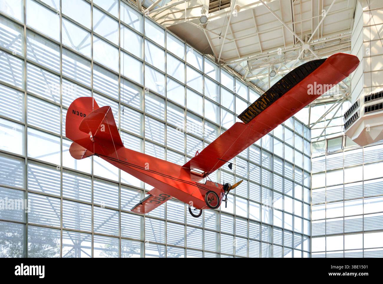 Planes inside the Museum of Flight in Seattle, Washington Stock Photo ...