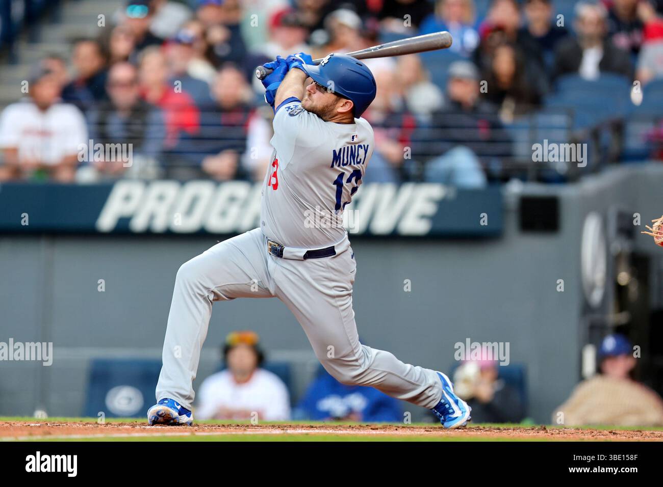 CLEVELAND, OH - MAY 26: Los Angeles Dodgers third baseman Max Muncy (13 ...