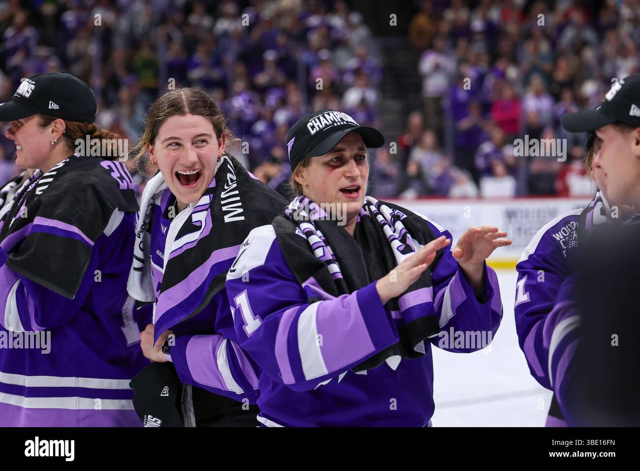 St. Paul, USA. 26th May, 2025. May 26th, 2025: Minnesota Frost defender ...