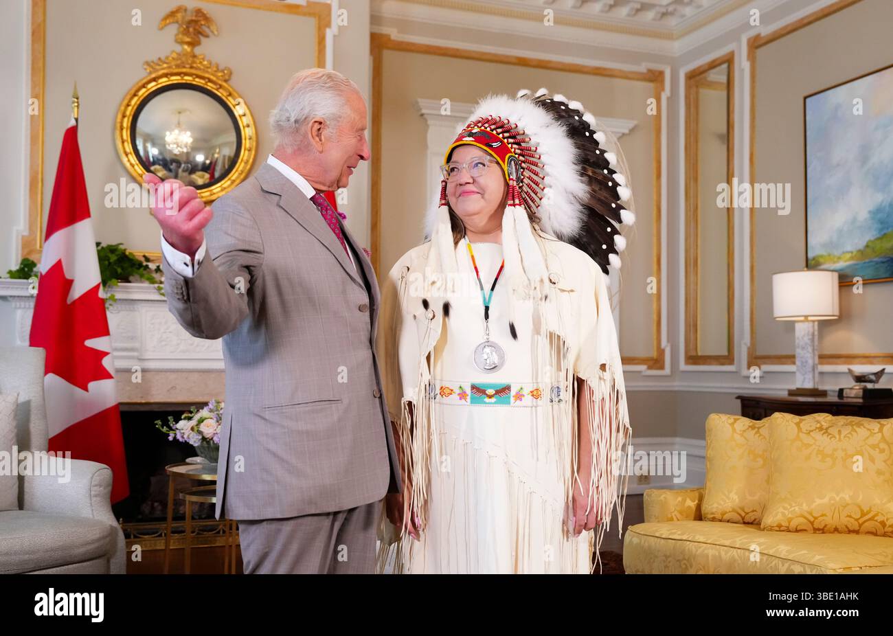Ottawa, Canada. 26th May, 2025. King Charles meets with Assembly of ...