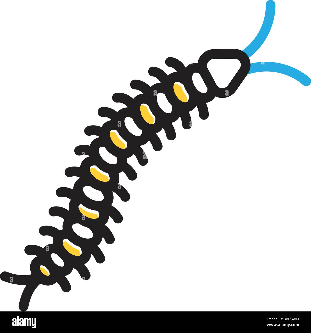 Icon for centipede,danger Stock Vector Image & Art - Alamy