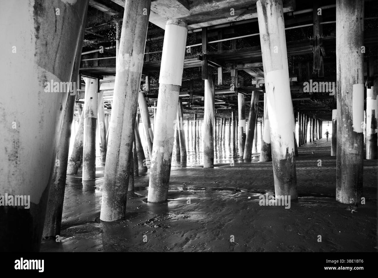 Santa sand Black and White Stock Photos & Images - Alamy