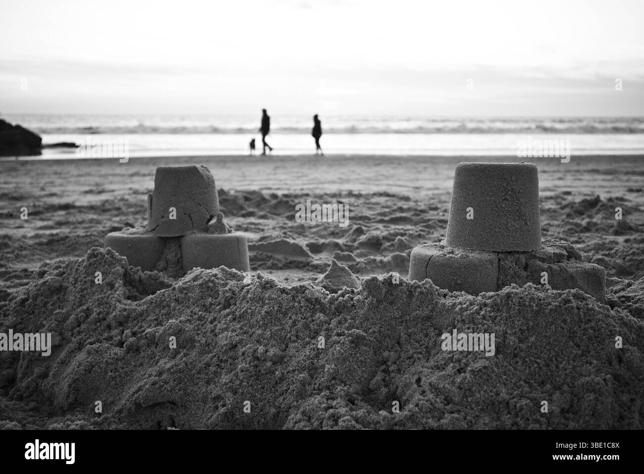 Santa sand Black and White Stock Photos & Images - Alamy