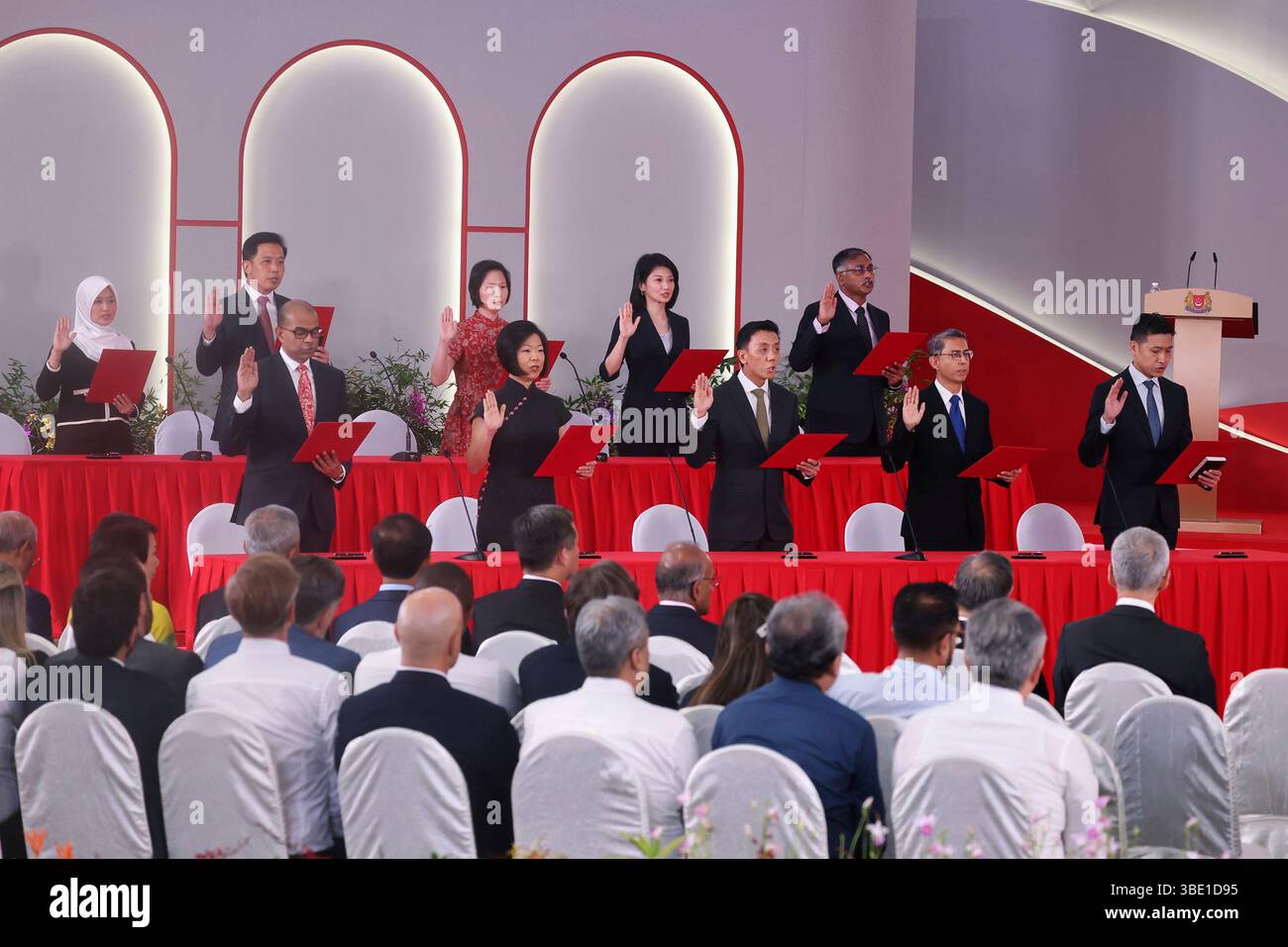 Political office-holders took their oaths of allegiance at the swearing ...