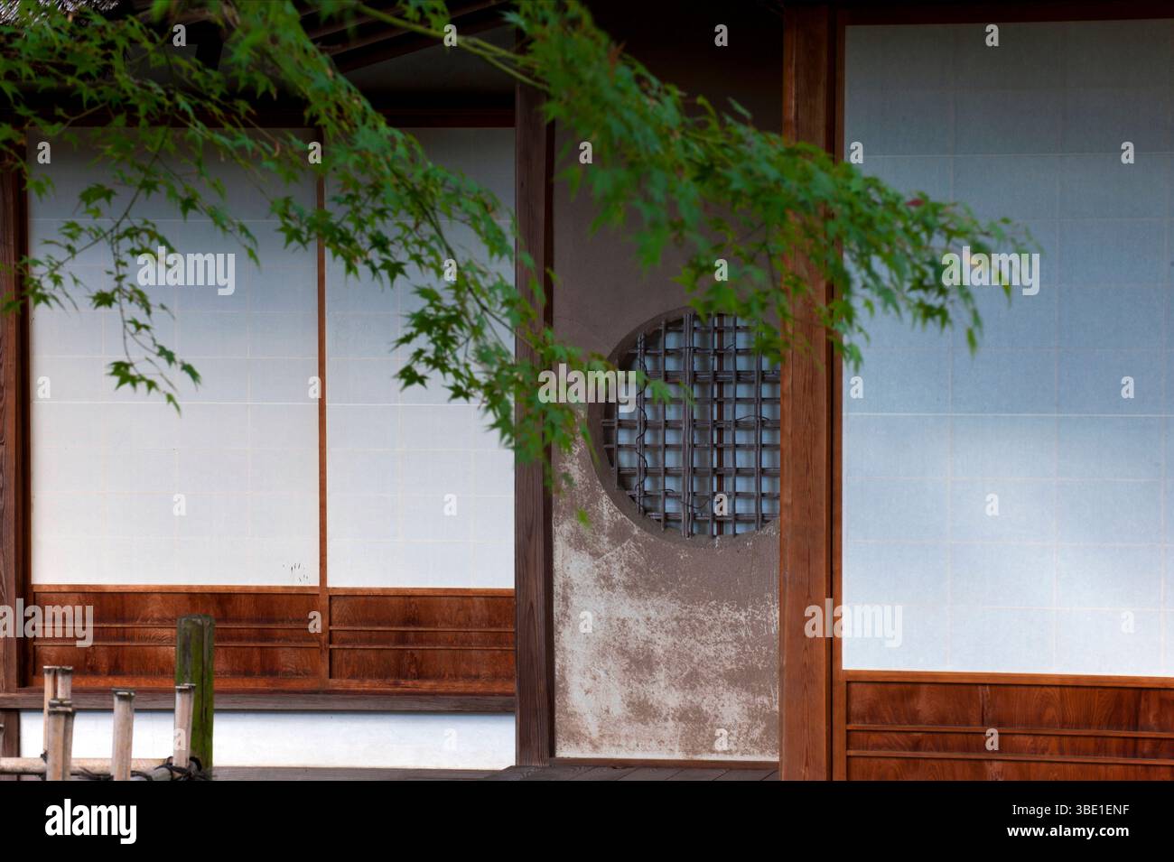 Sukkeien Garden in Hiroshima City is famous for its Kokokyo arched ...