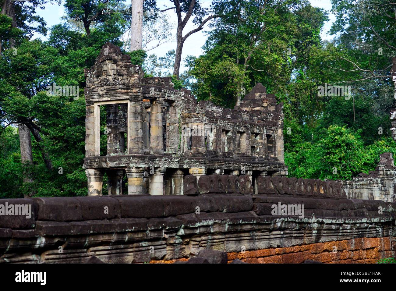 Historic Khmer Library,Preah Khan temple ruins,Angkor,Unesco World ...