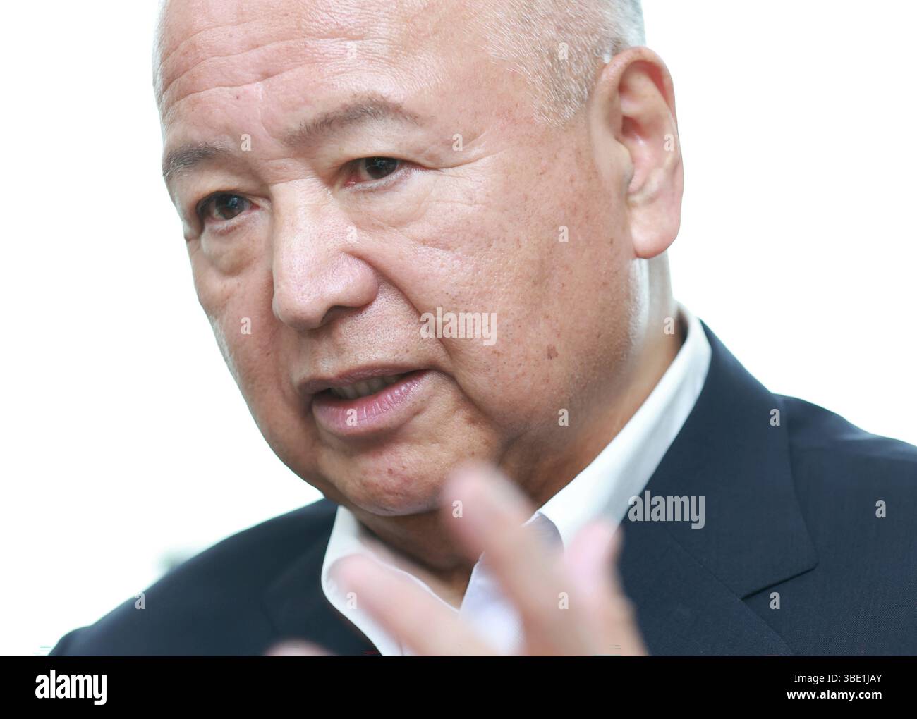 Akira AMARI, the former Secretary General of Japan's ruling Liberal ...