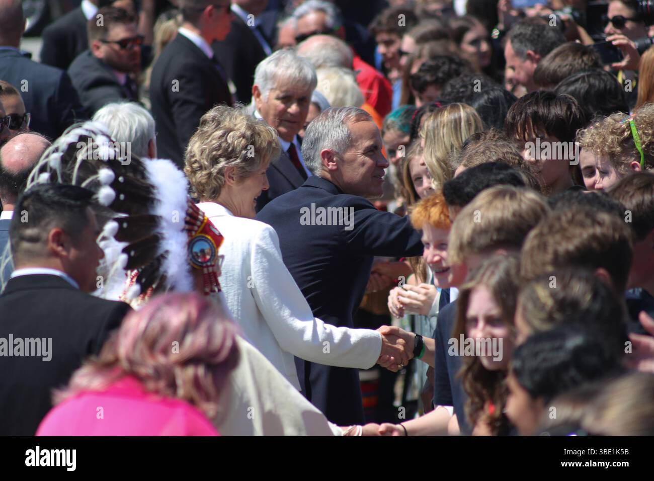 Ottawa, Canada. 26th May, 2025. King Charles III and Queen Camilla ...