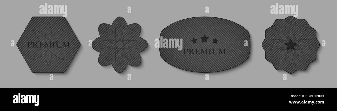 Premium black denim fabric patches collection - dark jeans material ...