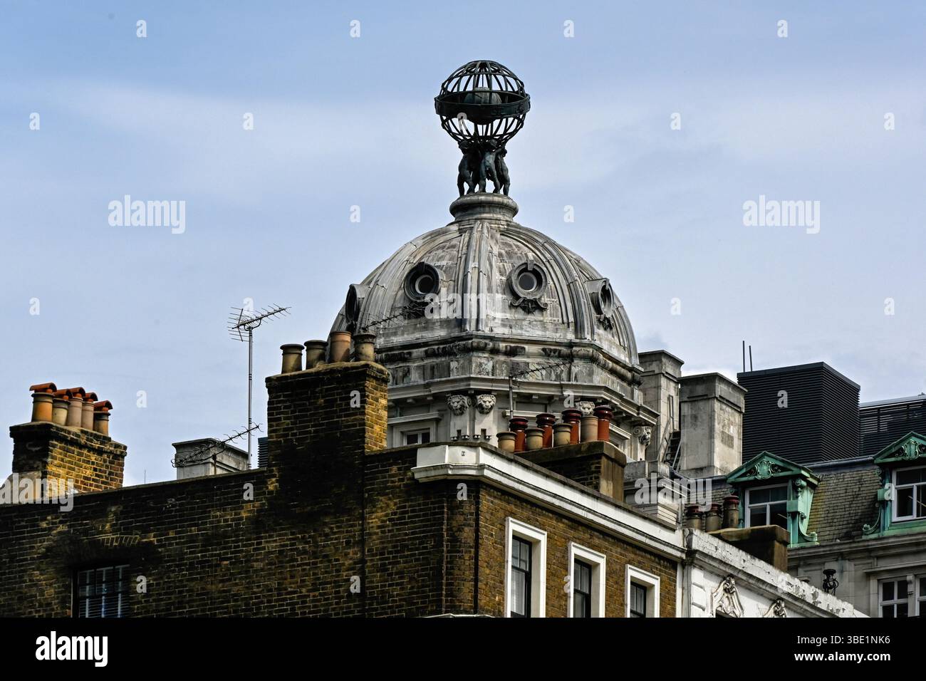 LONDON, UK - MAY 21, 2025: The dome of Electra House in Moorgate ...