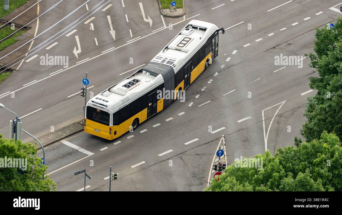 Stuttgart, Germany. 26th May, 2025. A Stuttgarter Straßenbahnen AG (SSB ...