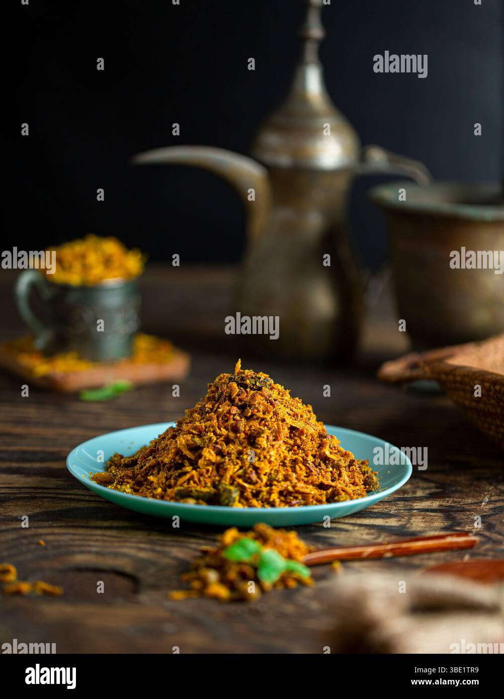 Traditional Eastern Arabic and Yemeni spice blends Stock Photo - Alamy