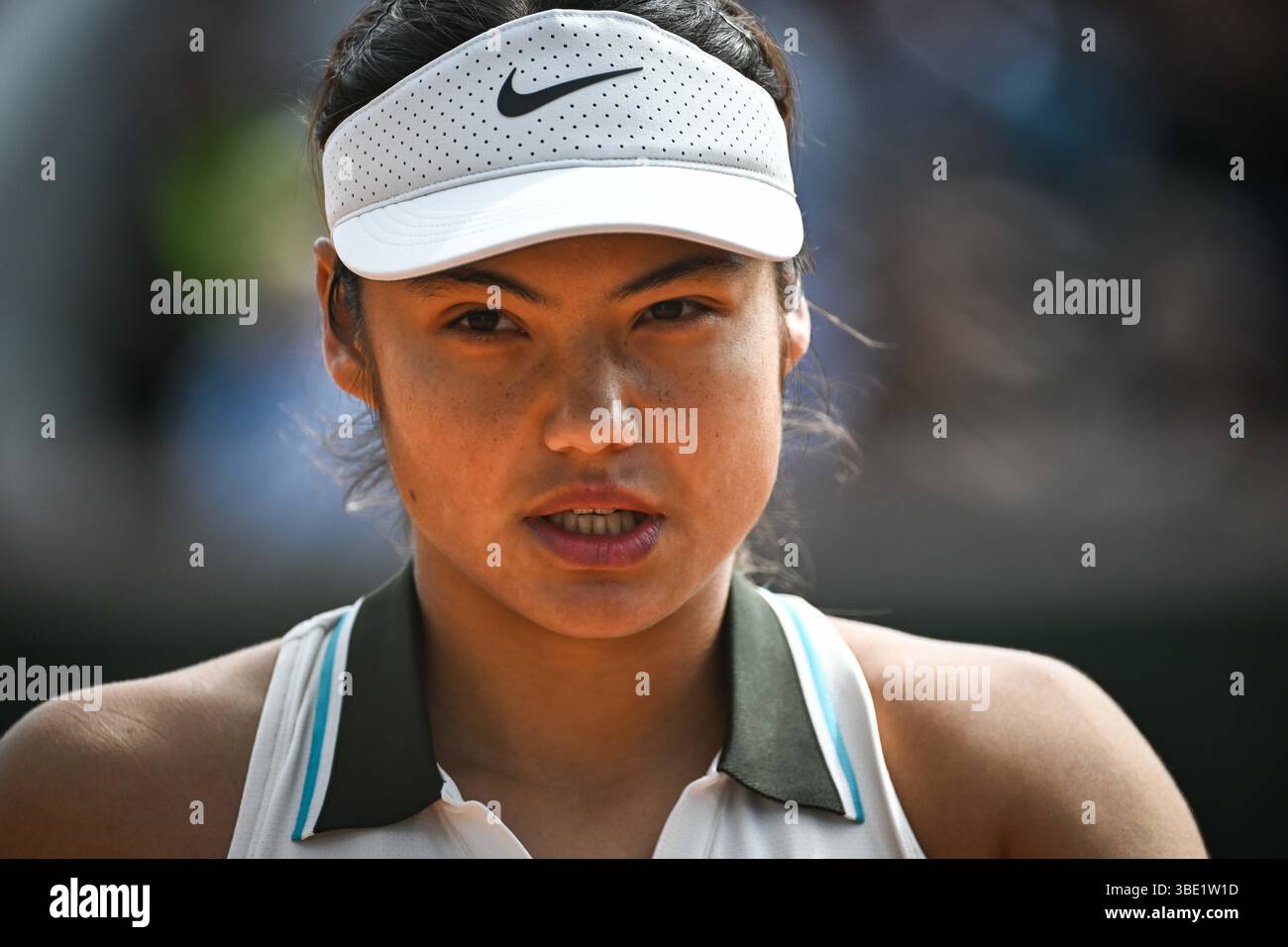 Emma RADUCANU of Great Britain during the second day of the Roland ...
