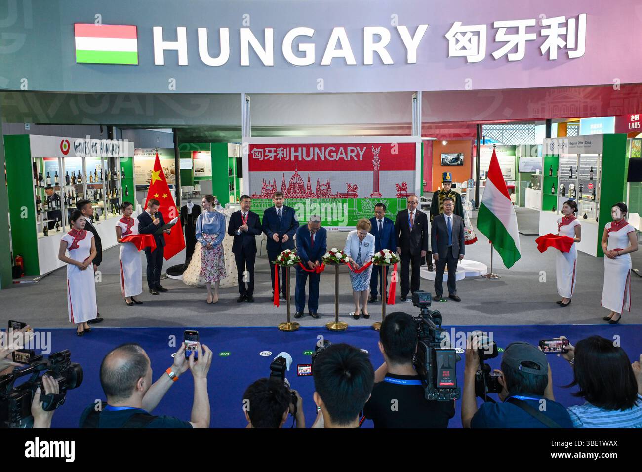 As one of the Guest Countries of Honor, the Hungary Pavilion opens at ...