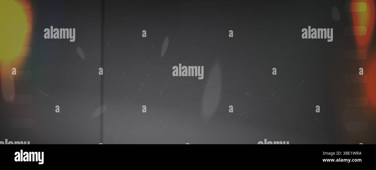 Old camera film filter, leaks texture with scratches overlay. Noise ...