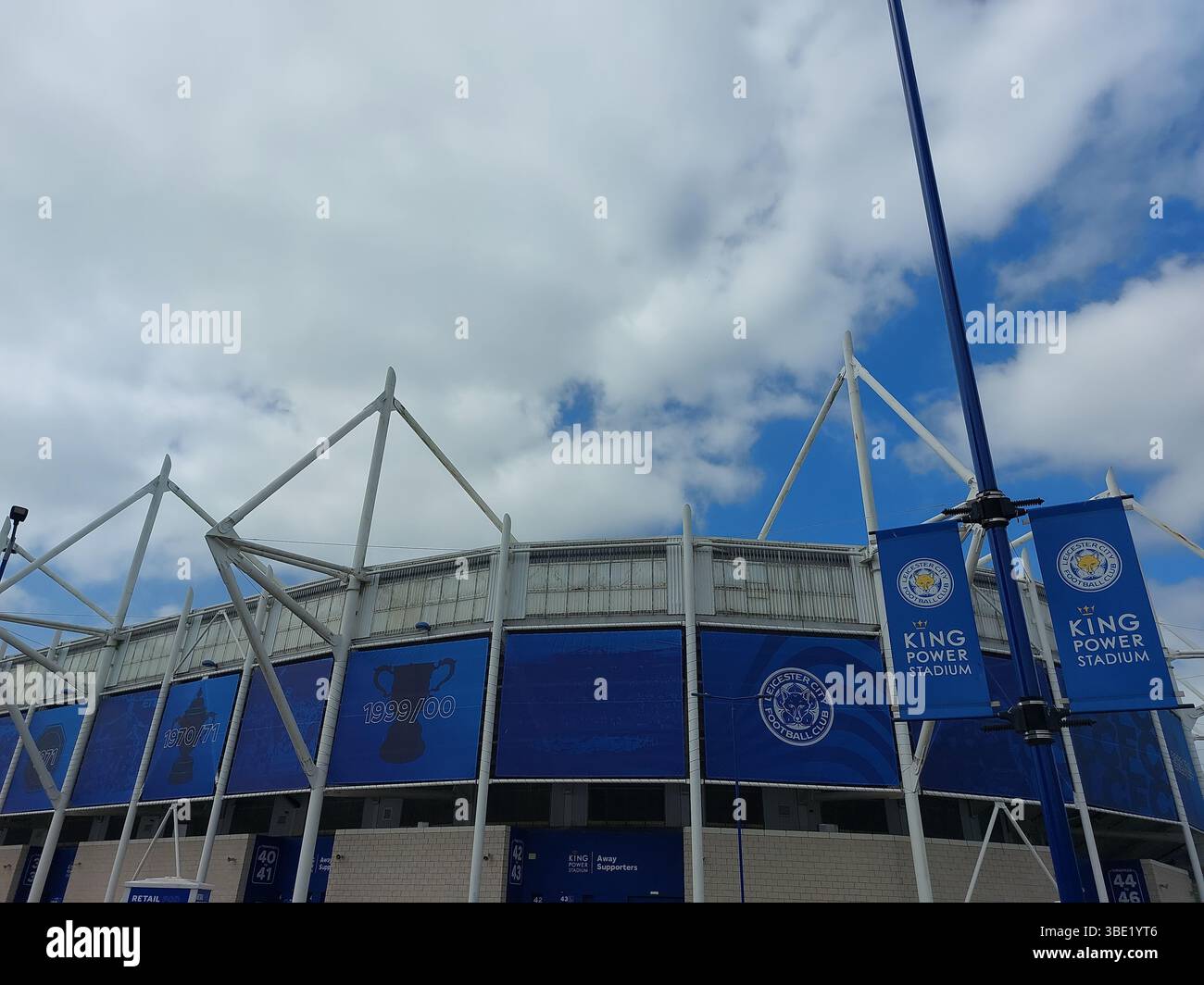 The King Power Stadium is home to Leicester City Football Club in ...