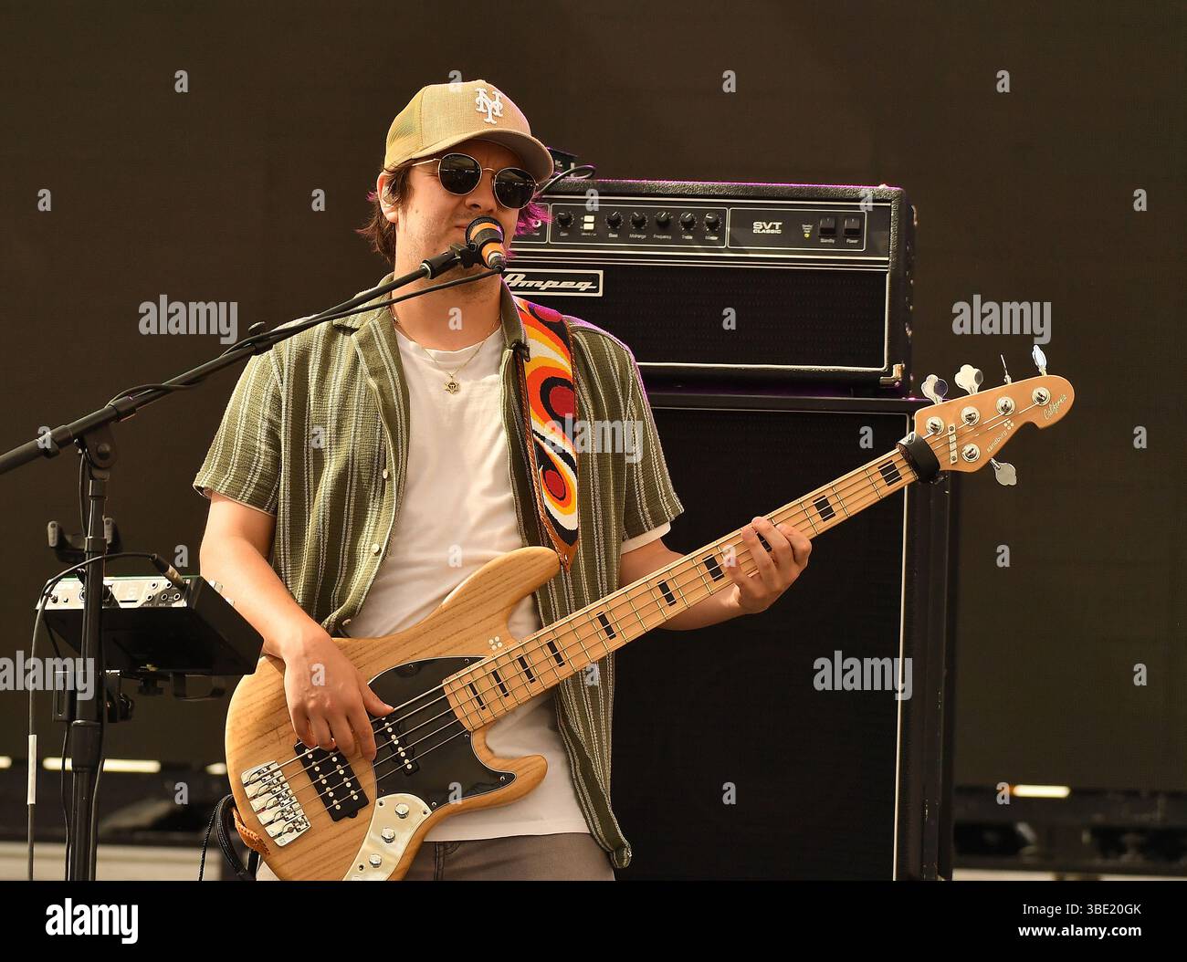 Napa, USA. 26th May, 2025. Mike Goodman of Eggy performs at 2025 ...