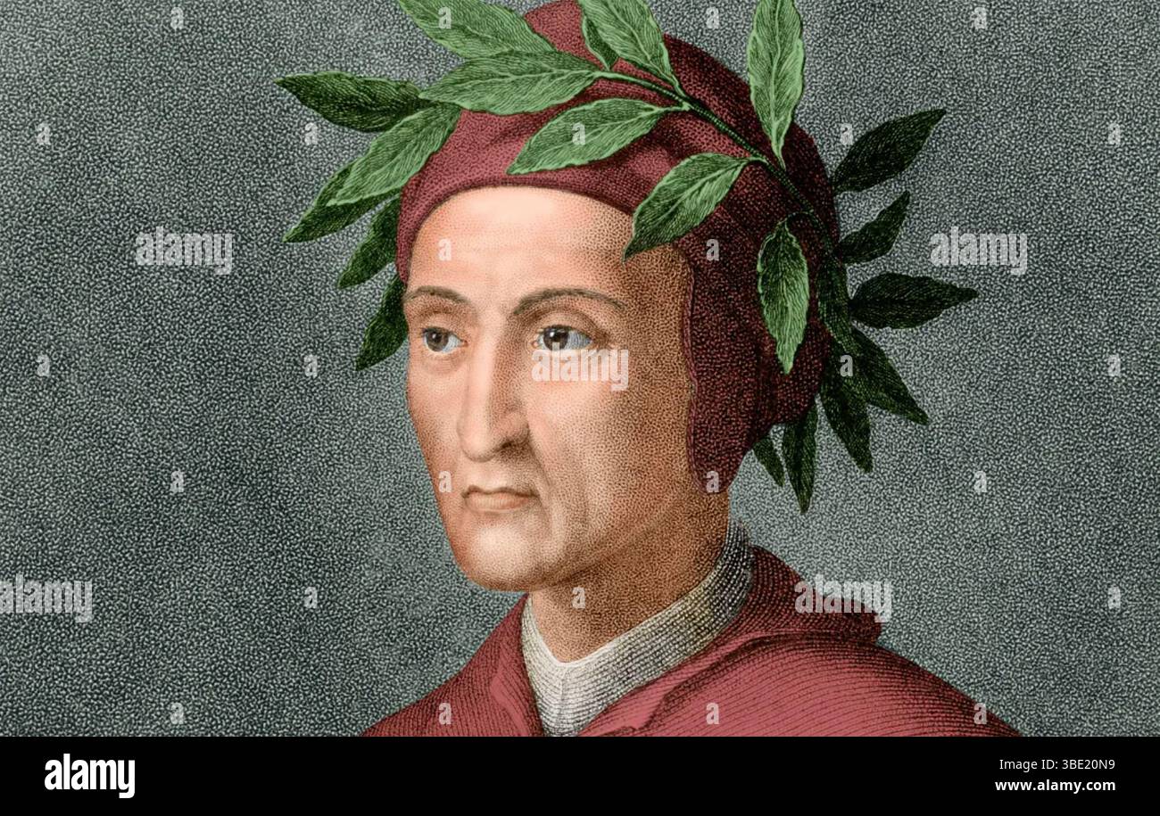 DANTE ALIGHIERI (1265-1321) Italian poet Stock Photo - Alamy