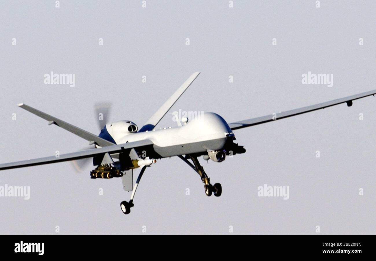 MQ-9 REAPER drone in 2007. Photo: Staff Sgt Brian Ferguson/U.S. Air ...