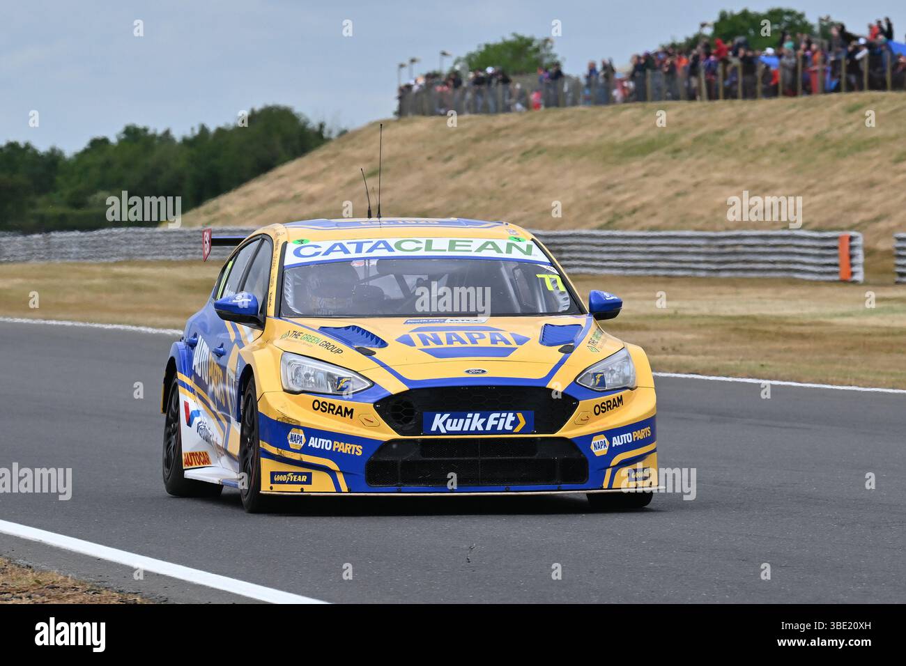 Sam Osborne, Ford Focus ST, NAPA Racing UK, 2025 Kwik Fit BTCC, British ...