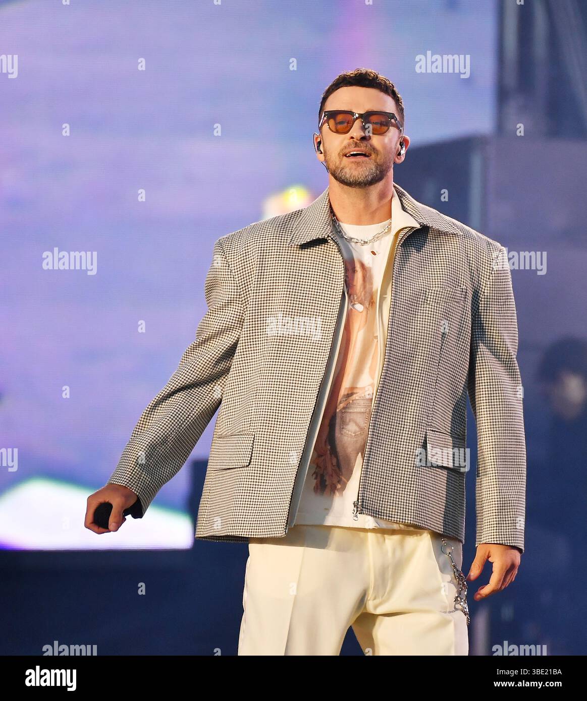 Napa, USA. 26th May, 2025. Justin Timberlake performs on Day 2 of ...