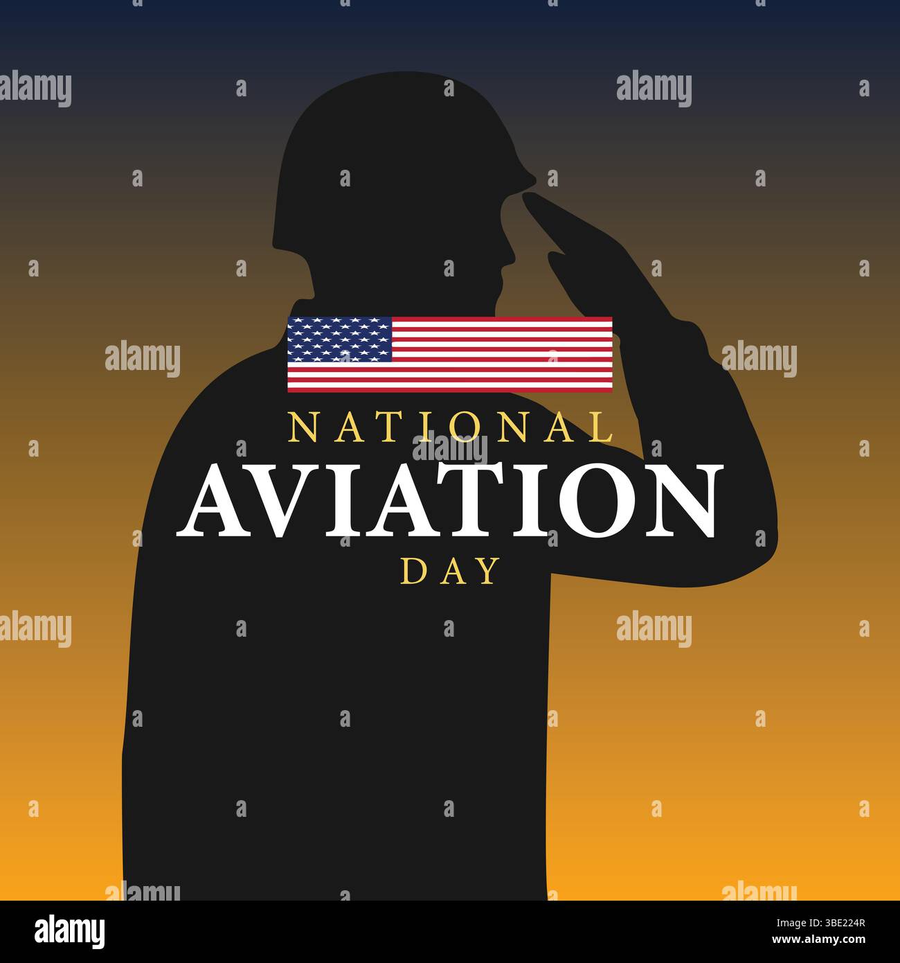 Commemorating National Aviation Day on August 19 Stock Vector Image & Art - Alamy
