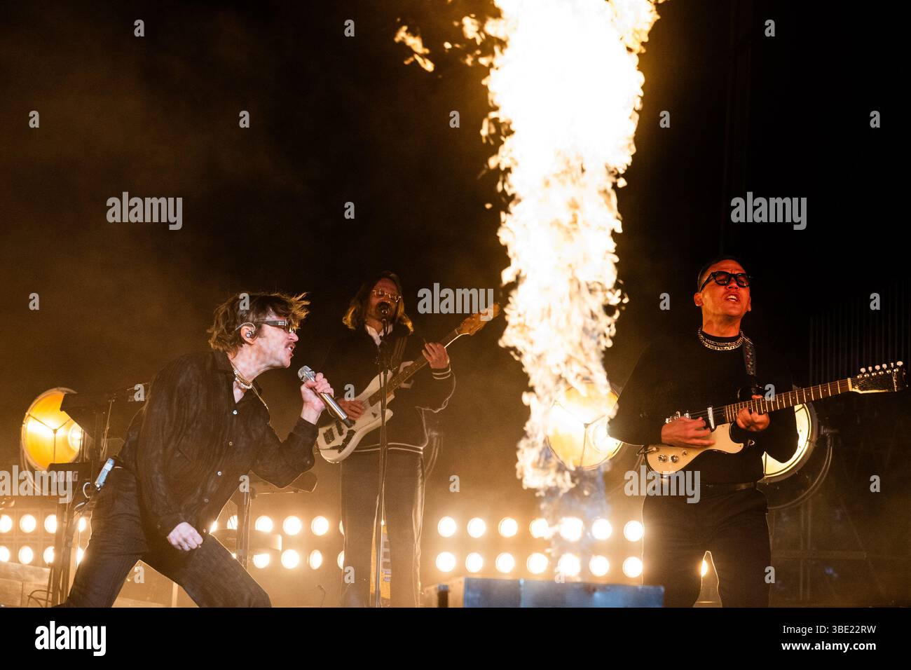 Napa, USA. 26th May, 2025. Matt Shultz and Brad Shultz of Cage the ...