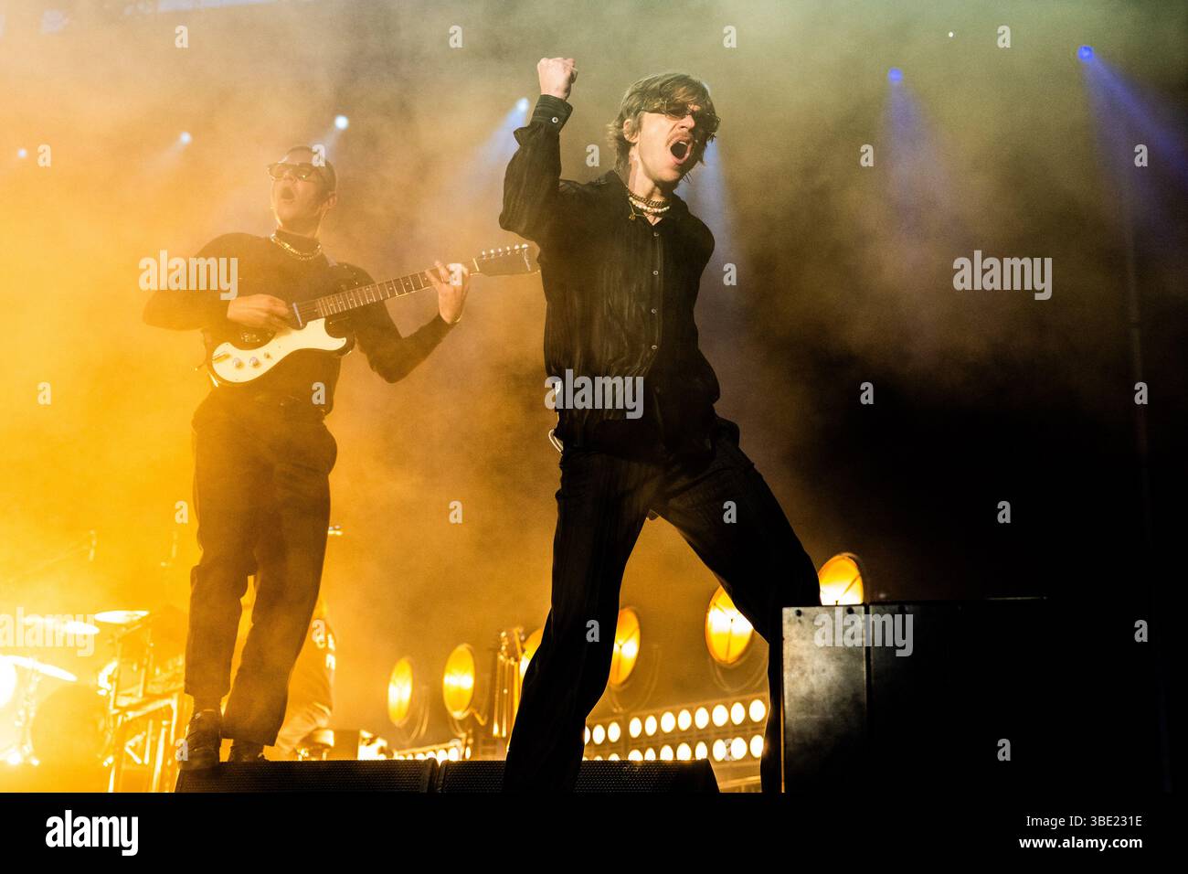 Napa, USA. 26th May, 2025. Brad Shultz and Matt Shultz of Cage the ...