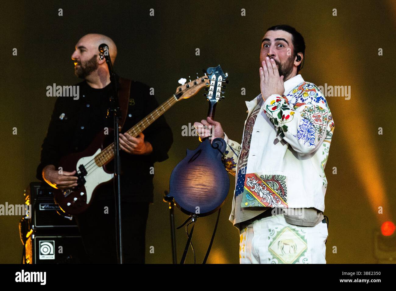 Napa, USA. 26th May, 2025. Noah Kahan performs on stage during the 2025 ...