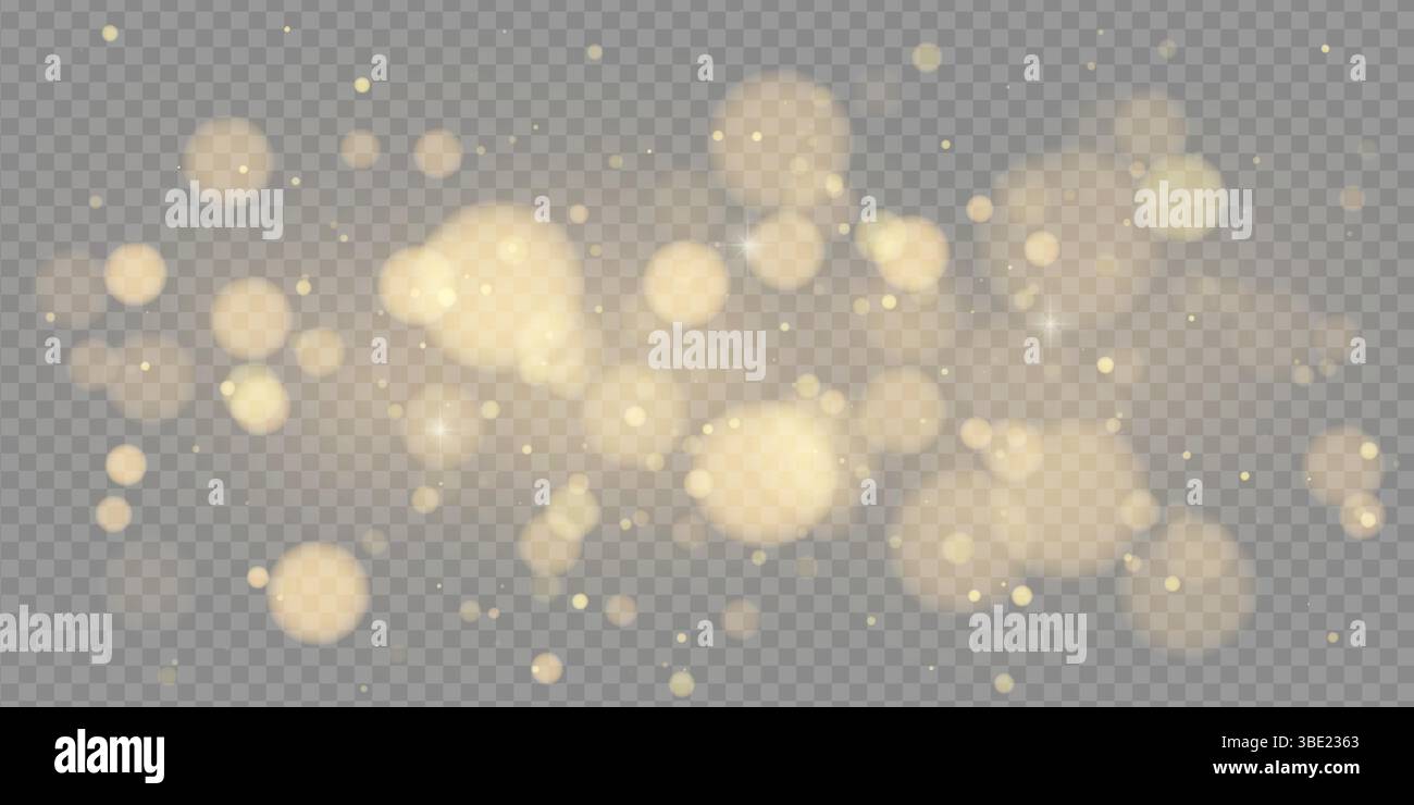Gold confetti bg Stock Vector Images - Alamy