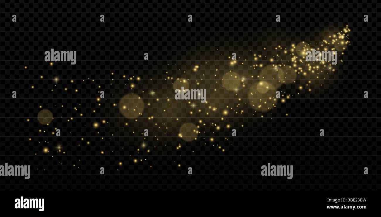Dust particles effect on gradient Stock Vector Images - Alamy