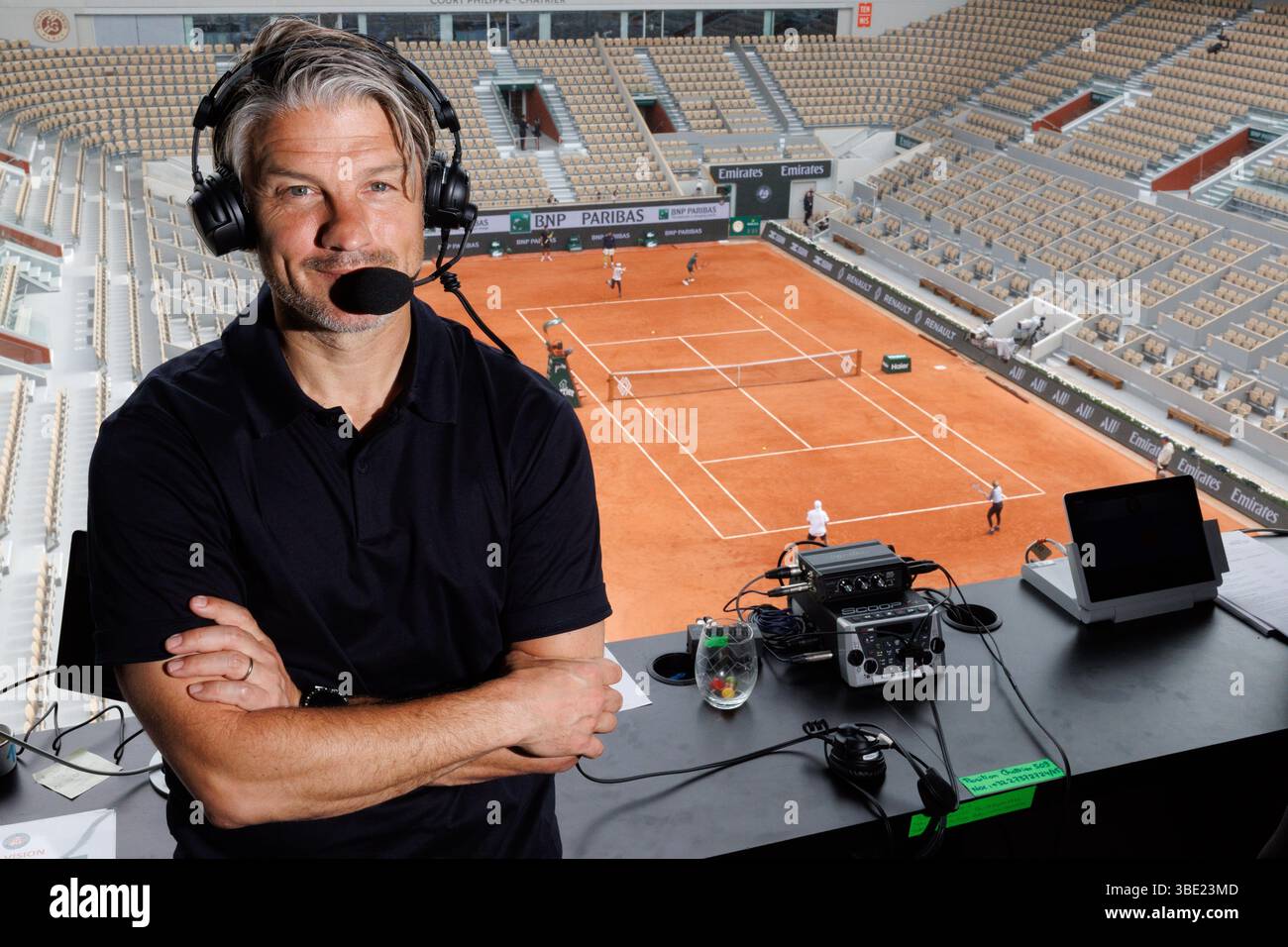 Paris, France. 27th May, 2025. Belgian RTBF journalist Benjamin ...