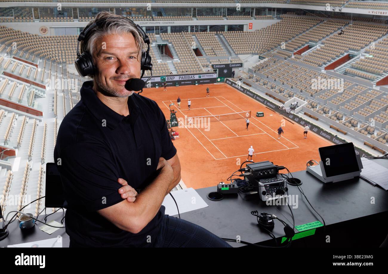 Paris, France. 27th May, 2025. Belgian RTBF journalist Benjamin ...