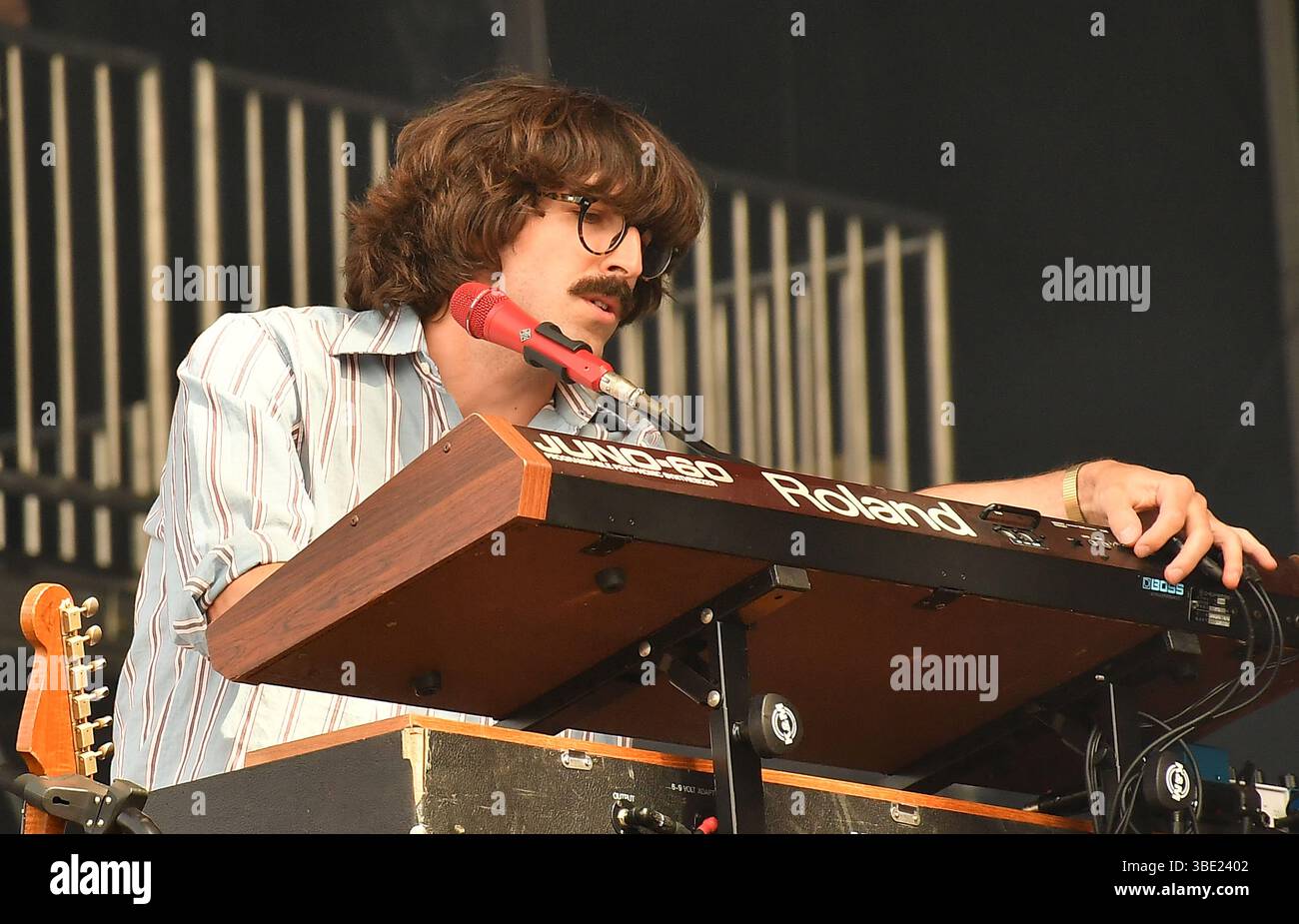 Napa, USA. 26th May, 2025. Peter Anspach of Goose performs at 2025 ...