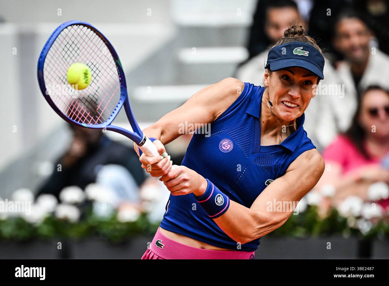 Bernarda PERA of United States during the second day of the Roland ...