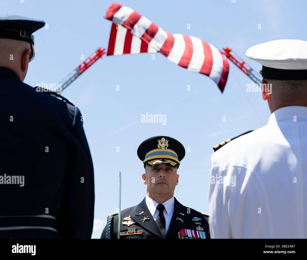 The U.S. Army Band "Pershing's Own" Ceremonial Band and other units ...