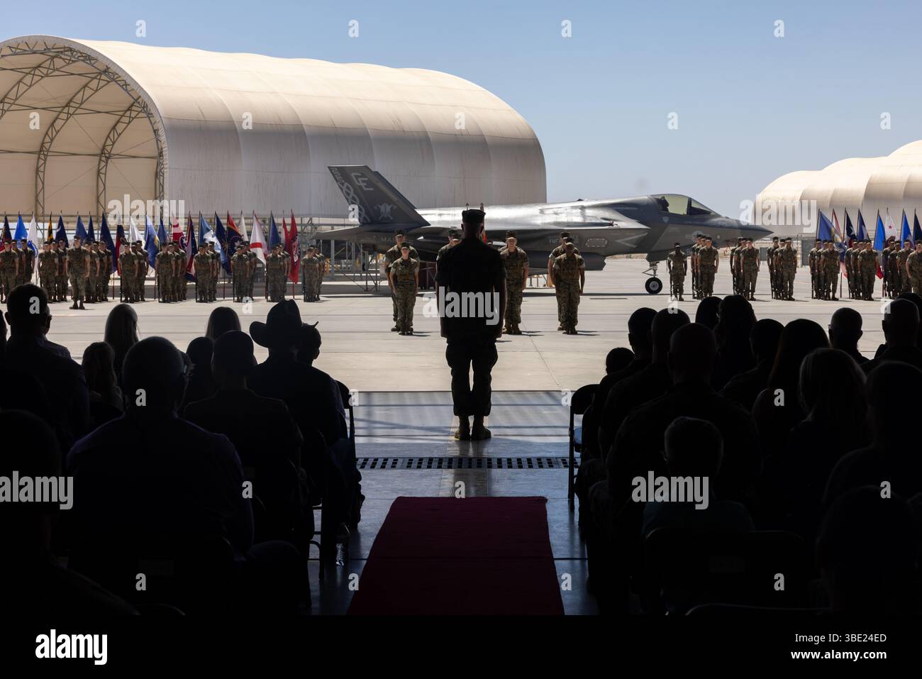 U.S. Marine Corps Lt. Col James Braudt, commanding officer, VMFA-225 ...