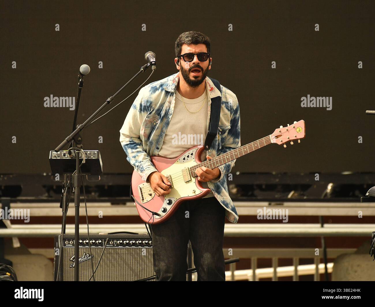 Napa, USA. 26th May, 2025. Jake Brownstein of Eggy performs at 2025 ...