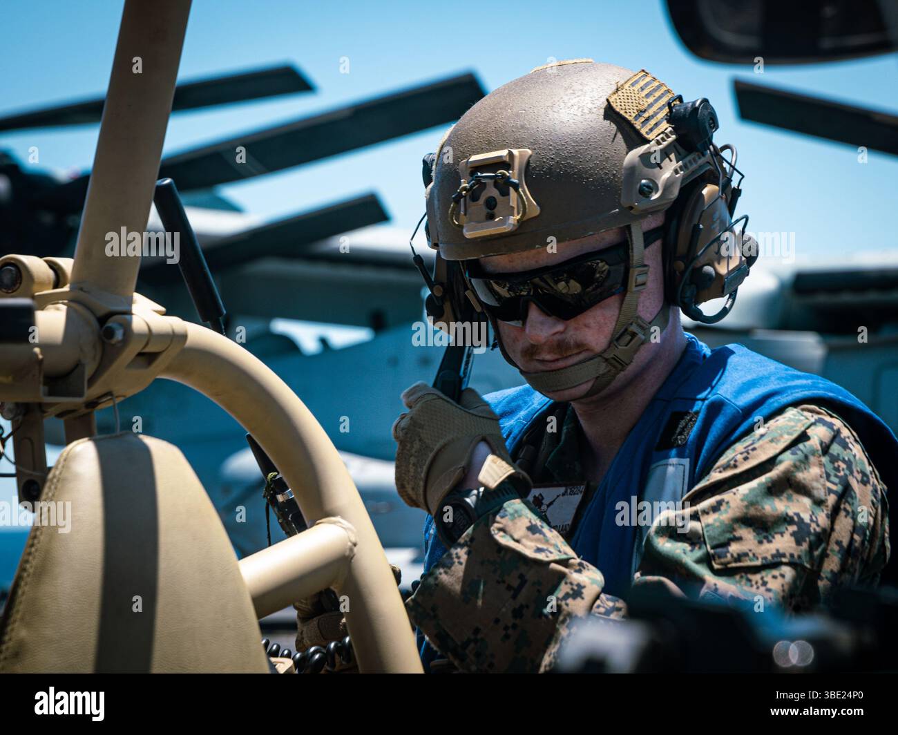 U.S. Marine Corps Cpl. Jackson Kirk a Low Altitude Air Defense (LAAD ...