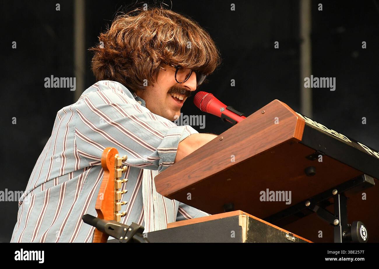 Napa, USA. 26th May, 2025. Peter Anspach of Goose performs at 2025 ...