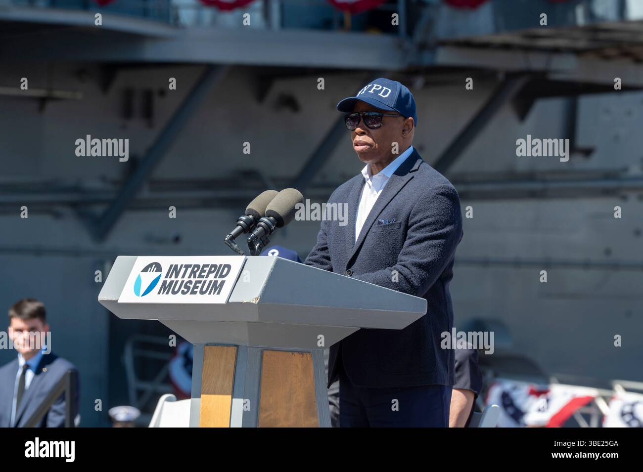 New York, United States. 26th May, 2025. New York City Mayor Eric Adams ...