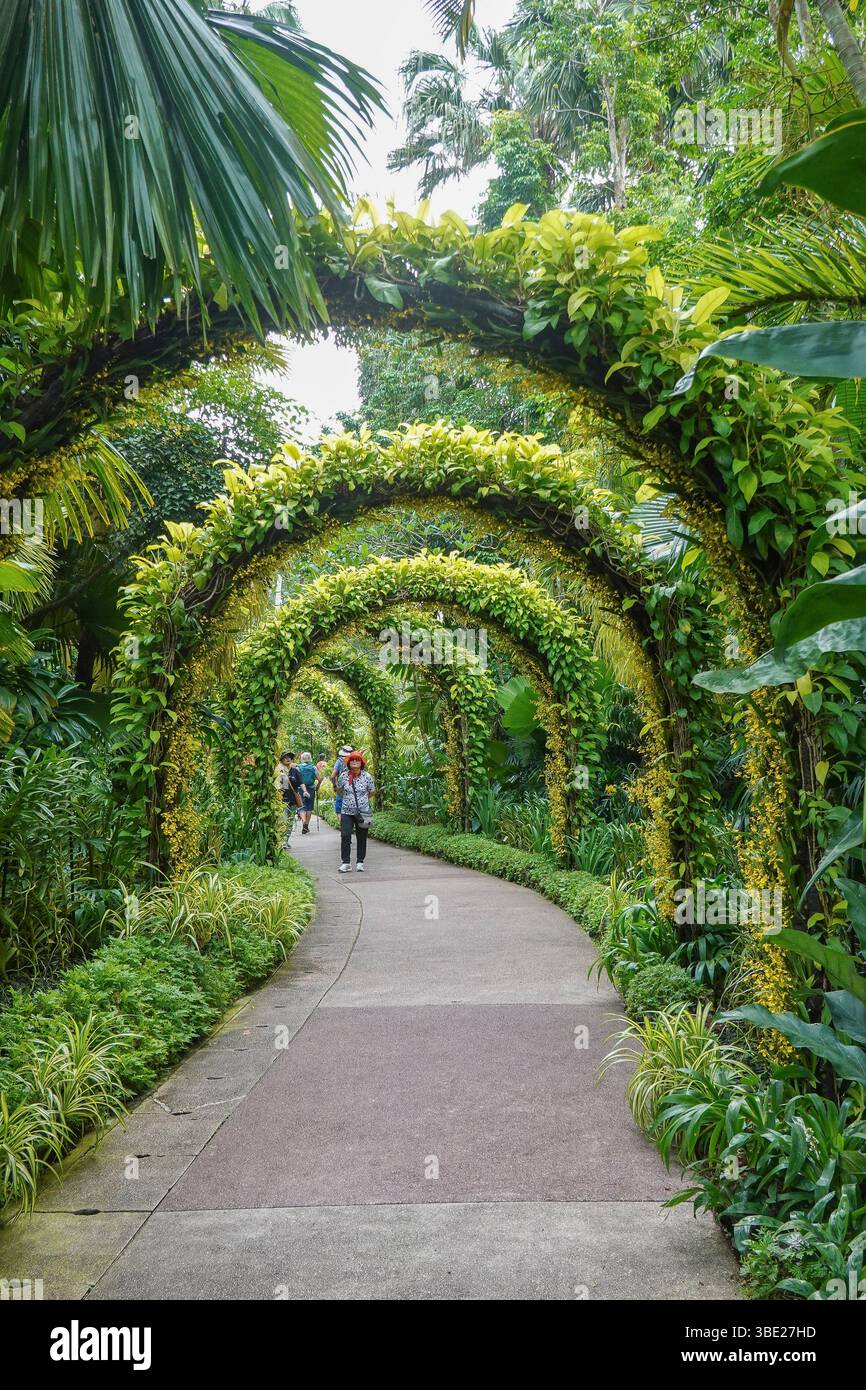 Singapore, the Singapore Botanic Gardens have been inscribed as a ...