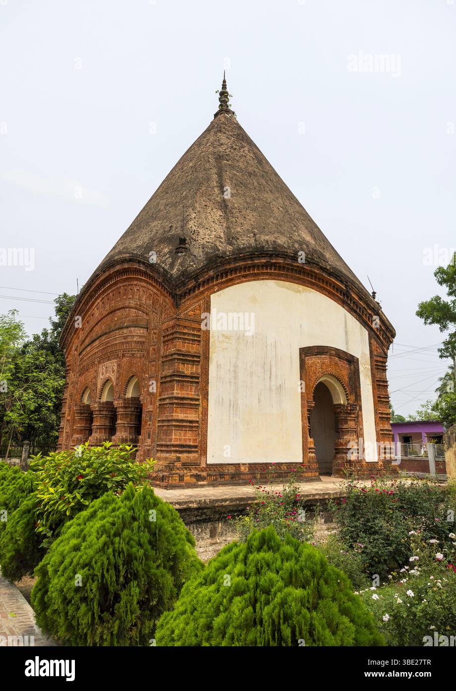 Pancha Ratna Govinda hindu temple, Rajshahi Division, Puthia, Bangladesh Stock Photo - Alamy