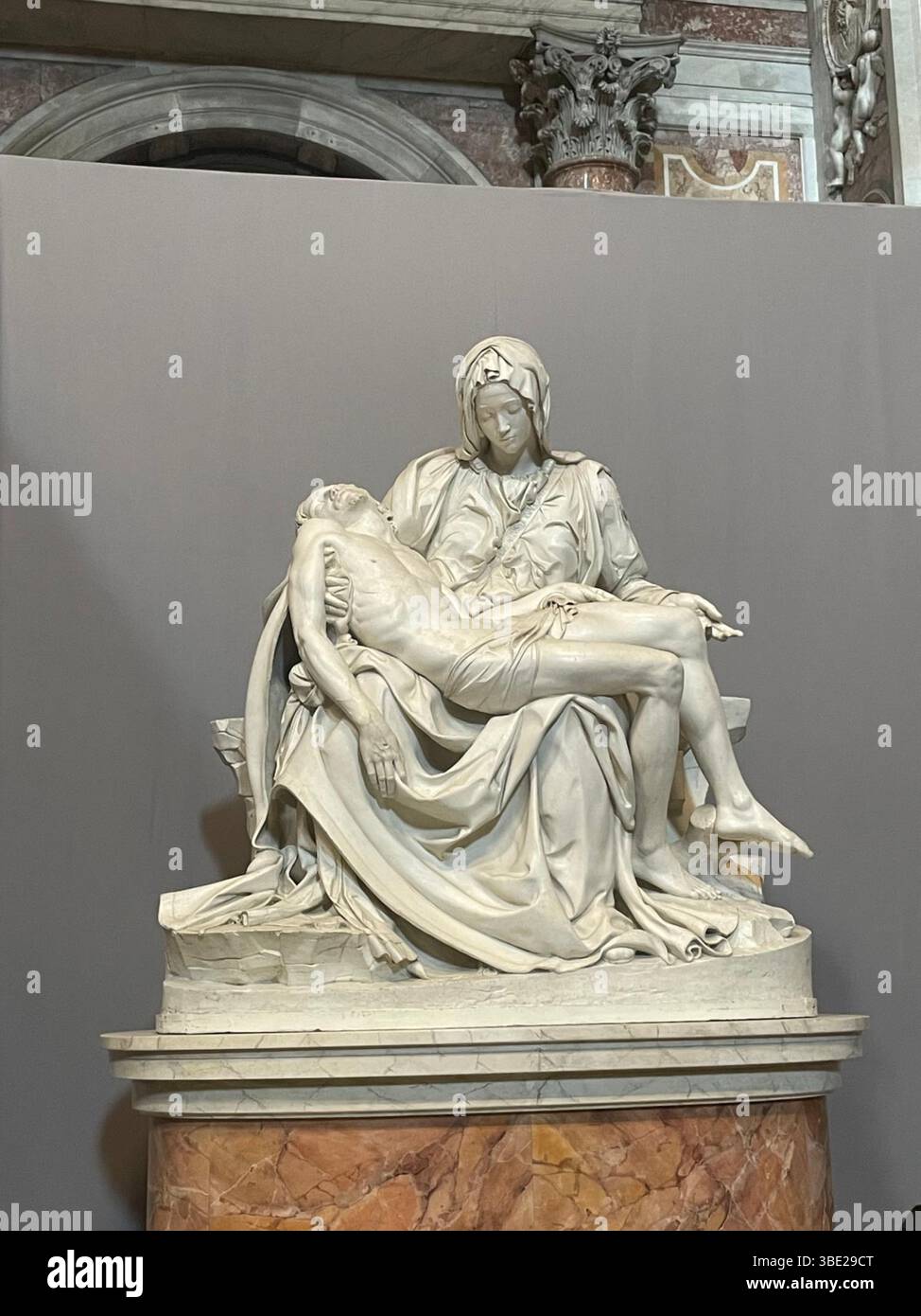 Classic marble sculpture inside a European cathedral Stock Photo - Alamy