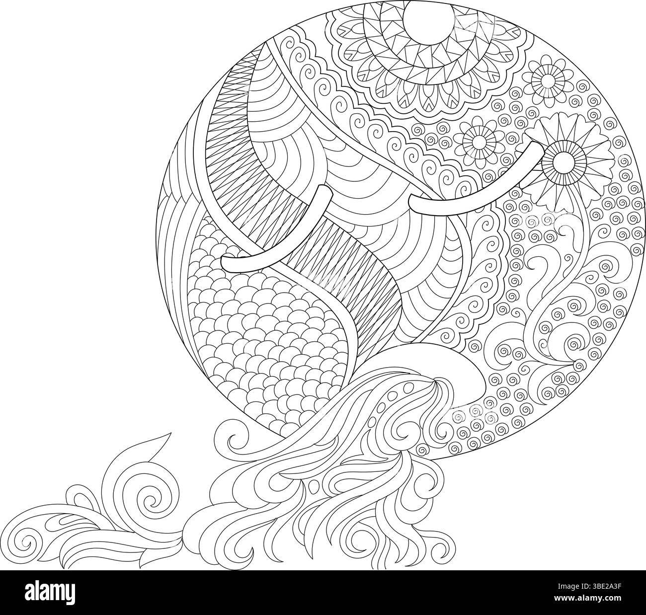 Featuring intricate circular patterns Cut Out Stock Images & Pictures ...