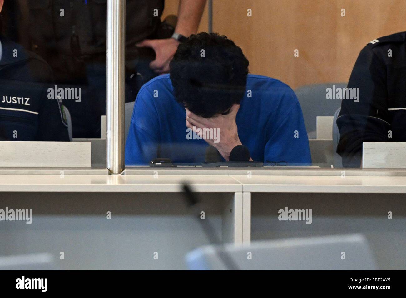 Issa Al H., accused of stabbing three people to death during a city ...