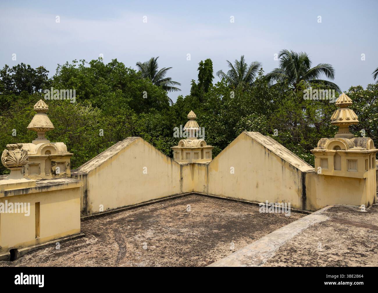 Natore Rajbari roof terrace, Rajshahi Division, Natore, Bangladesh ...