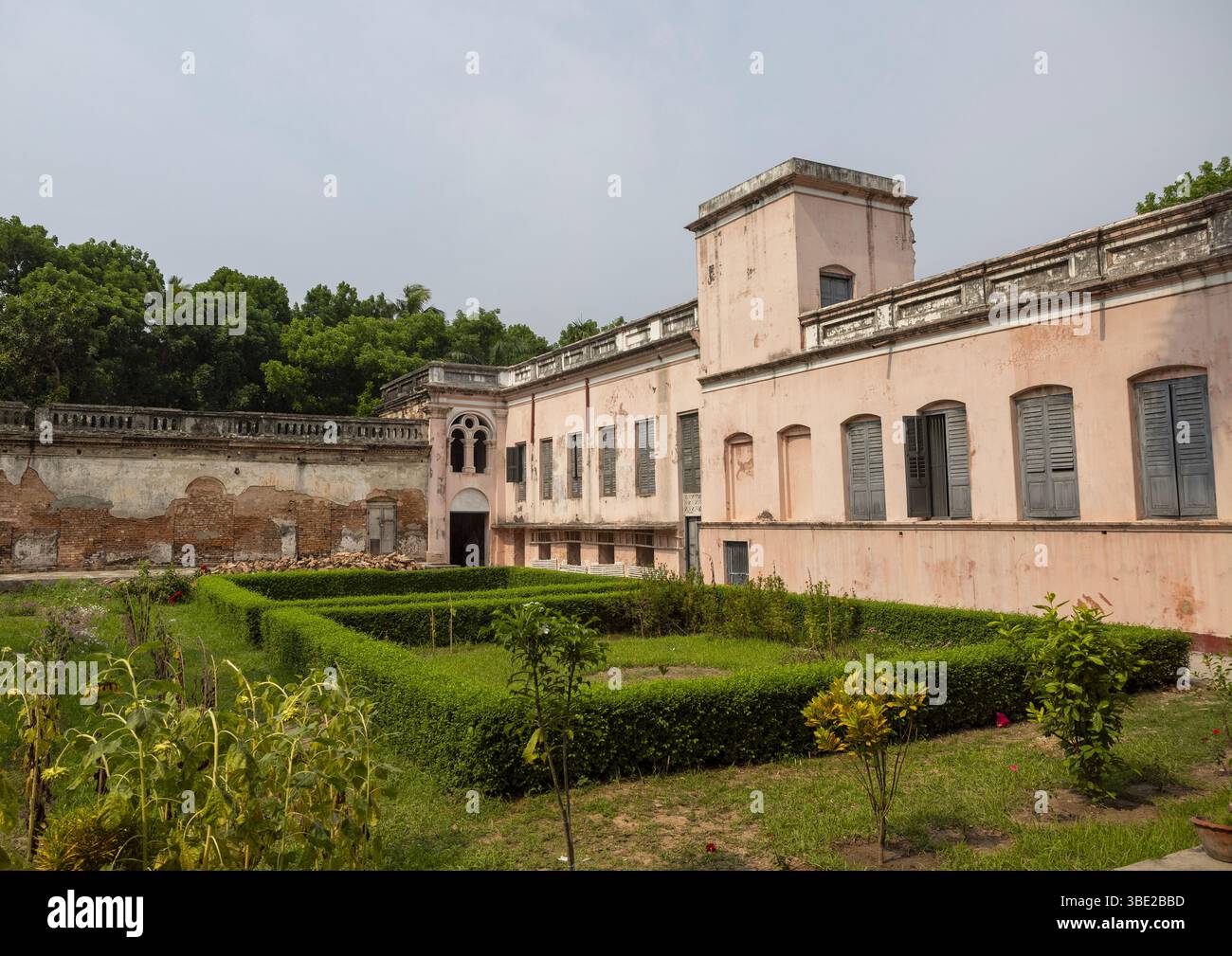Puthia Rajbari palace, Rajshahi Division, Puthia, Bangladesh Stock ...