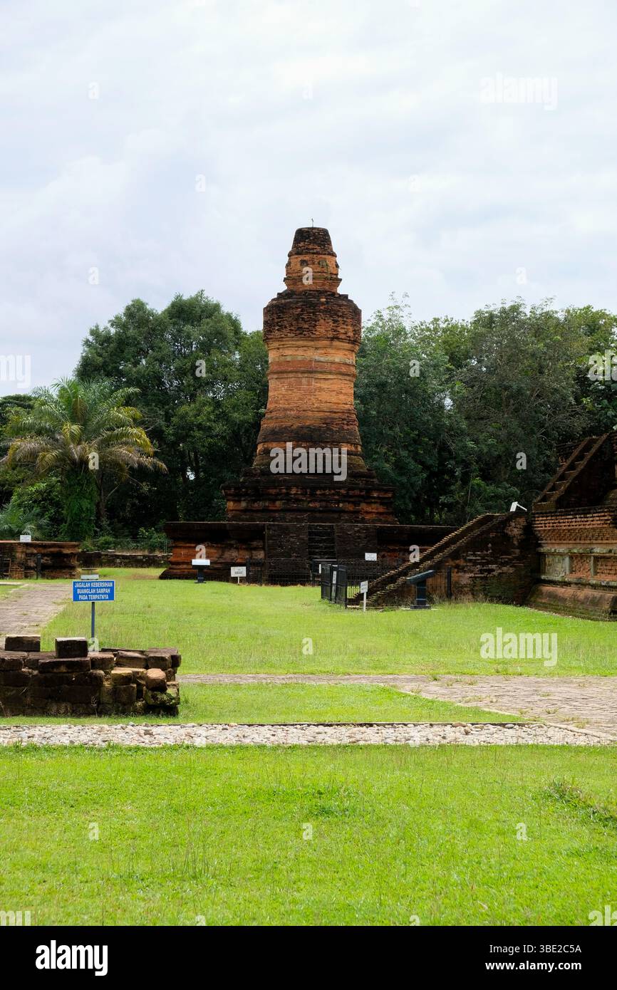 Riau, Indonesia - January 25, 2025: Muara Takus is a Buddhist temple ...